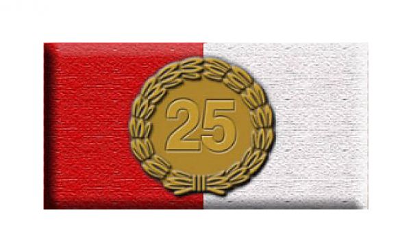 Standard 25 Jahre Gold